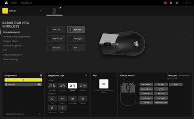 Corsair SABRE RGB PRO WIRELESS Review - RTINGS.com