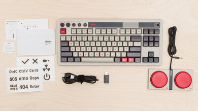 8BitDo Retro Mechanical Keyboard Review - RTINGS.com