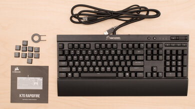 Corsair K70 RAPIDFIRE Review - RTINGS.com