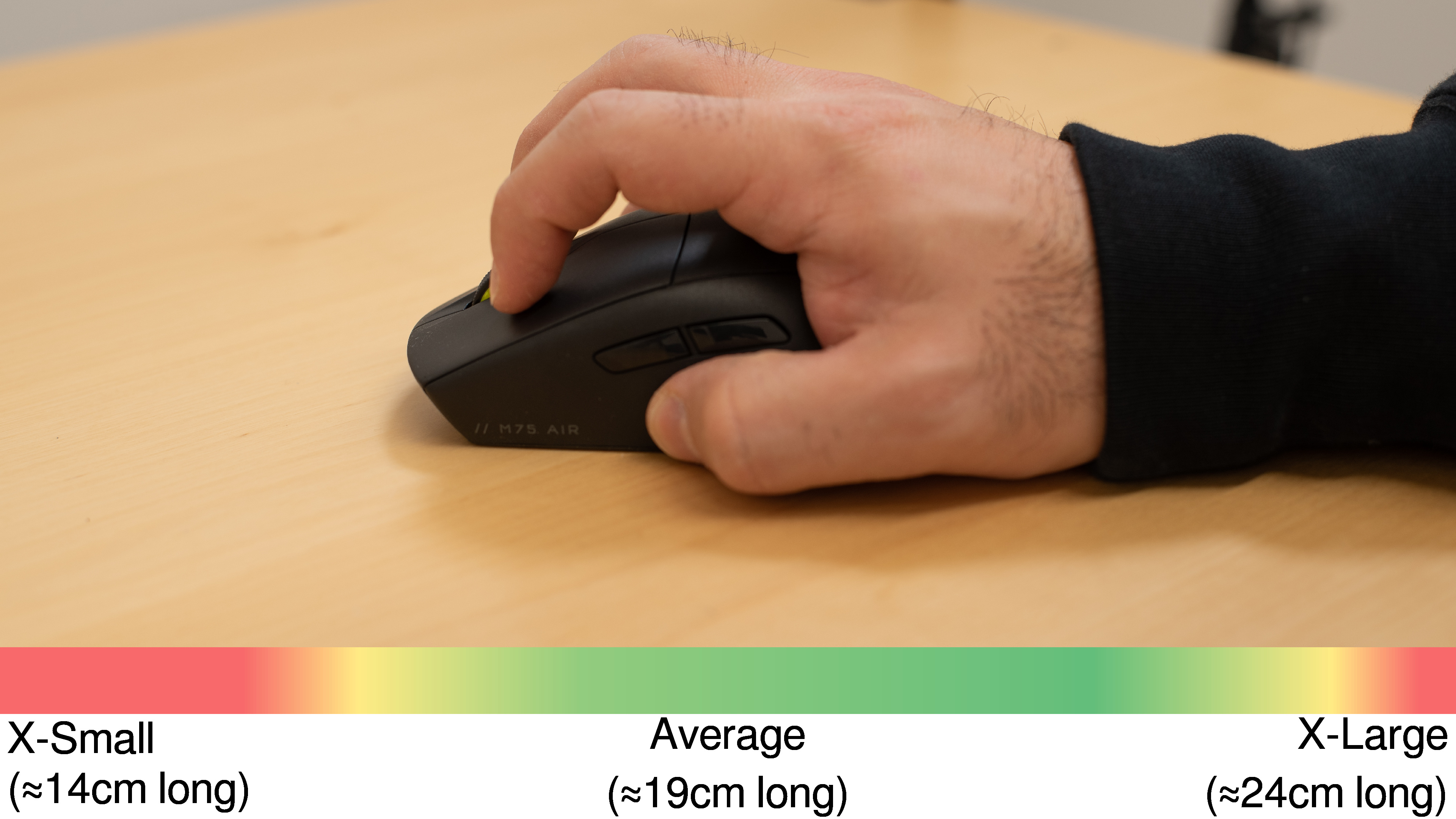 Corsair M75 AIR Review - RTINGS.com