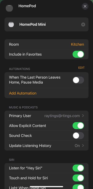 Apple HomePod mini Review - RTINGS.com
