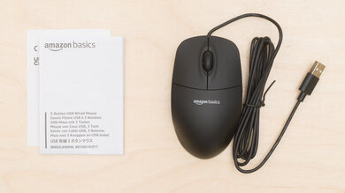AmazonBasics 3-Button USB Wired Mouse Review - RTINGS.com