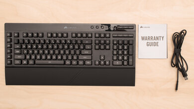 Corsair K57 RGB WIRELESS Review - RTINGS.com