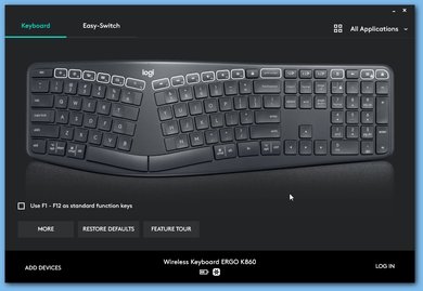Logitech ERGO K860 Review - RTINGS.com