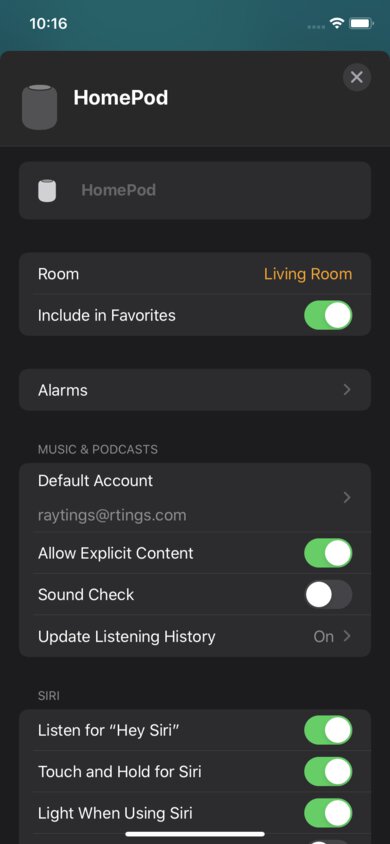 Apple HomePod (1st generation) Review - RTINGS.com
