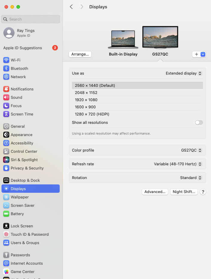 Gigabyte GS27QC Review - RTINGS.com