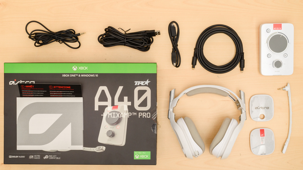 Astro A40 TR Headset + MixAmp Pro 2017 Review - RTINGS.com