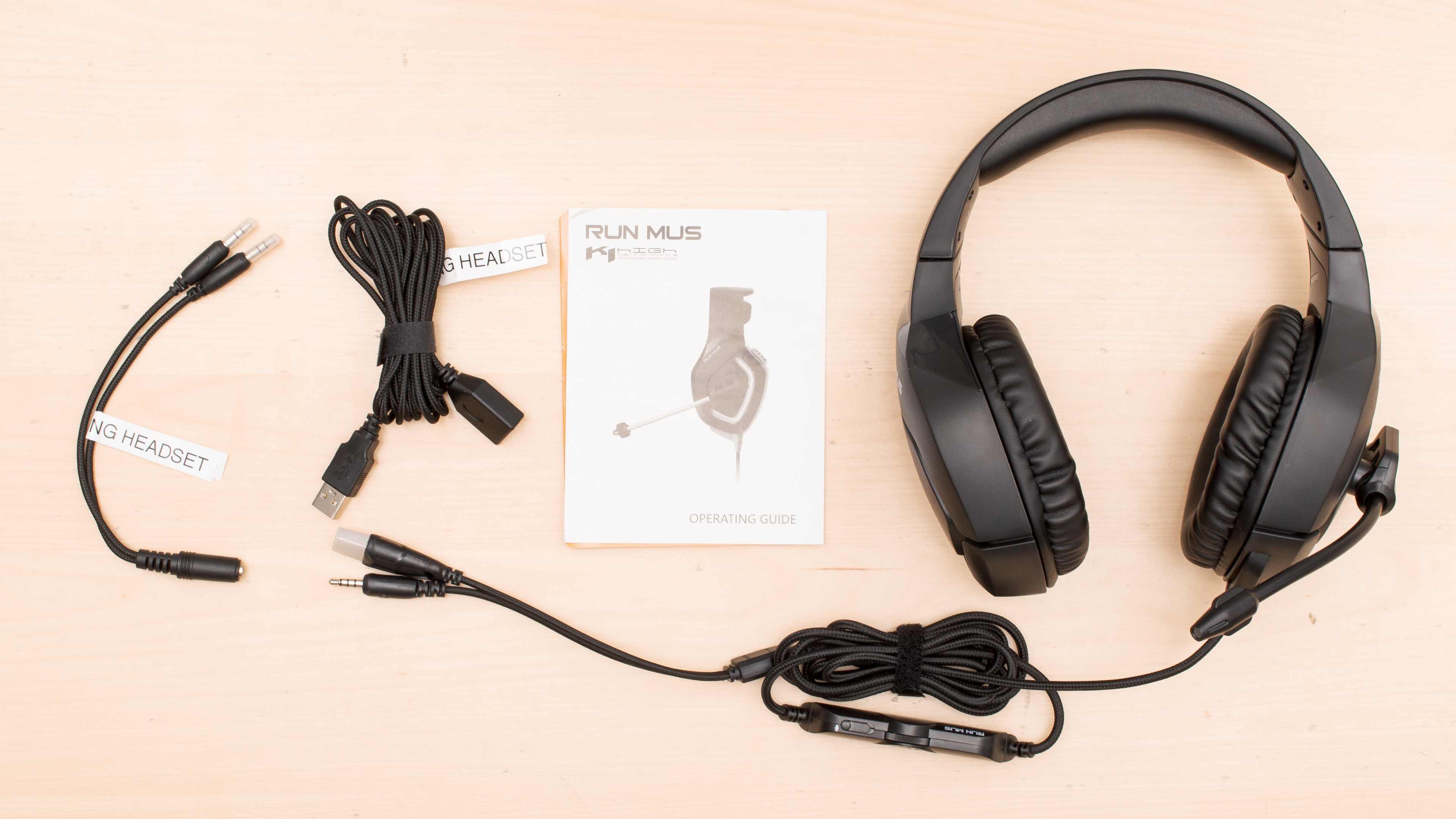 RUNMUS RGB K1 Gaming Headset Review - RTINGS.com