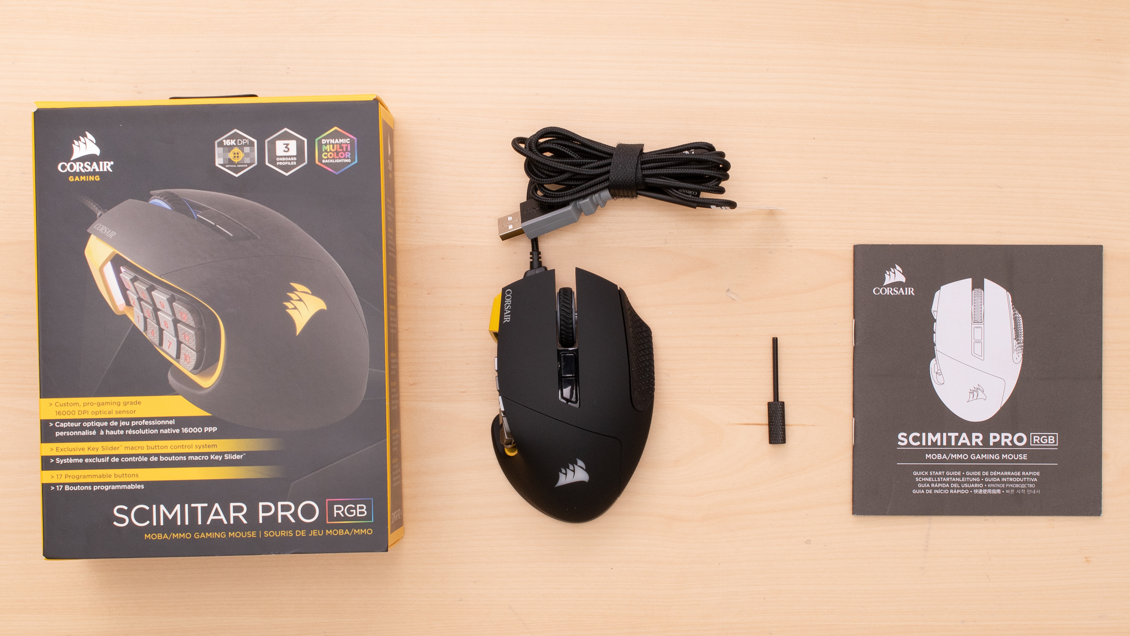 Corsair Scimitar Pro RGB Review - RTINGS.com