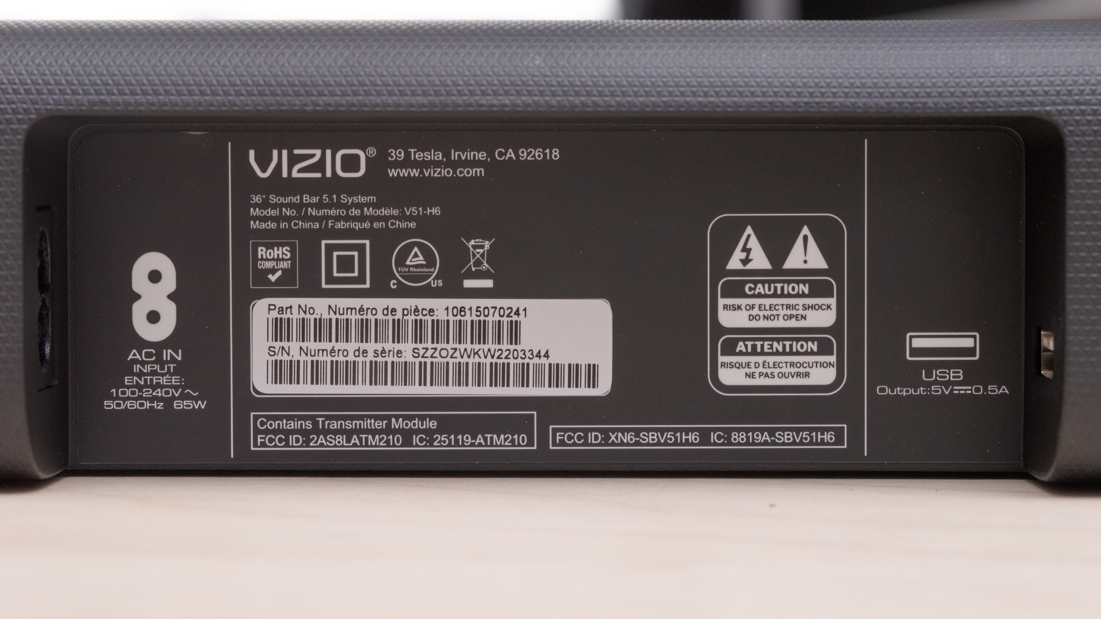 Vizio V Series V51-H6 Review - RTINGS.com